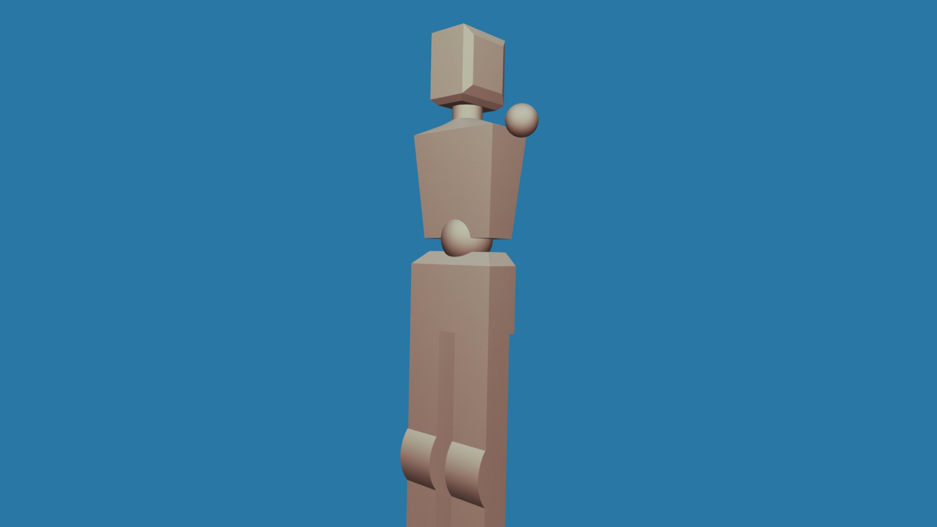 Robot-no-arms - Download Free 3D model by fasteng [cb09ed2] - Sketchfab