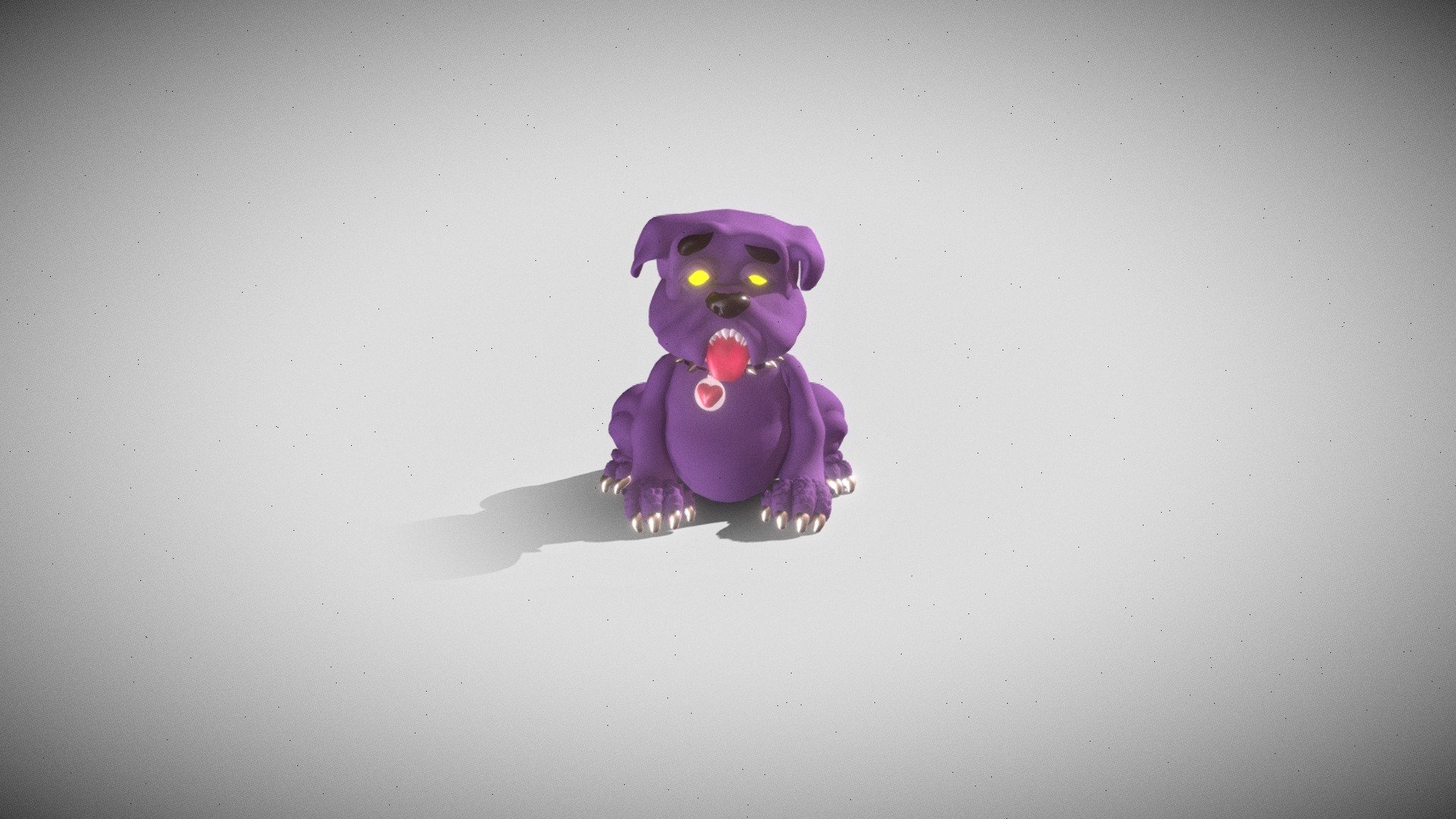 Huggable Hellhound - Download Free 3D model by bingko [cb0a691] - Sketchfab