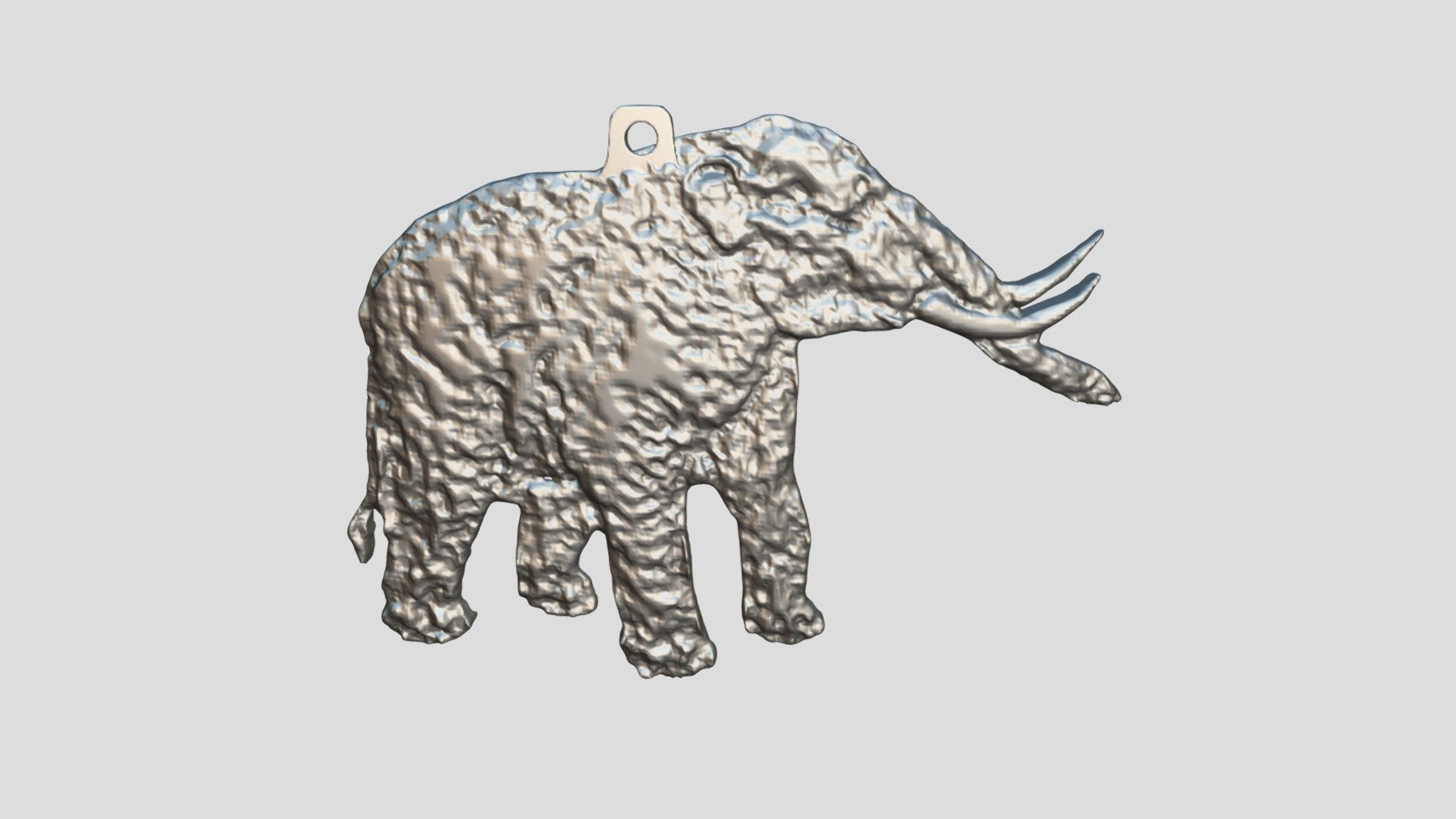 Mastodon Ornament (VCU_3D_5701) - 3D model by Virtual Curation Lab ...