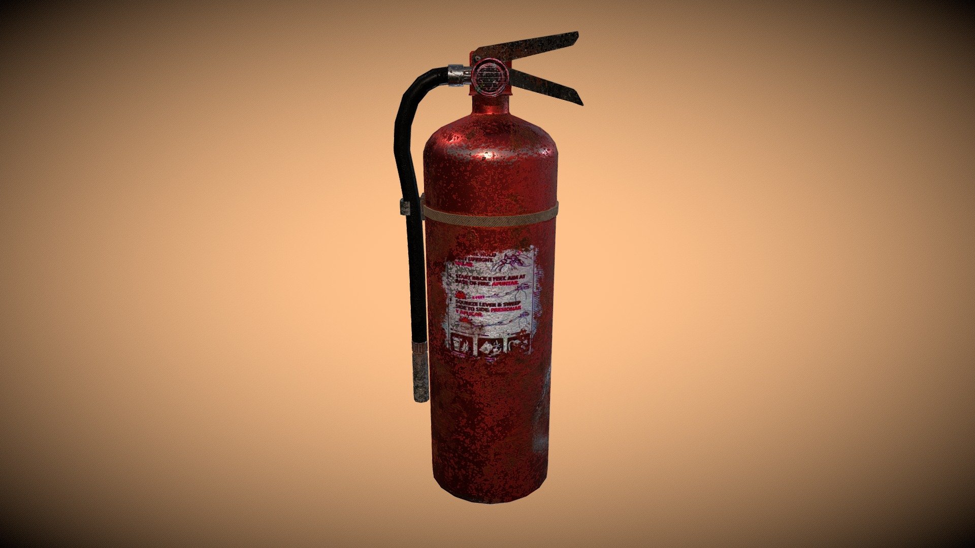 Fire Ext - 3D model by gaifsportee [cb0c418] - Sketchfab