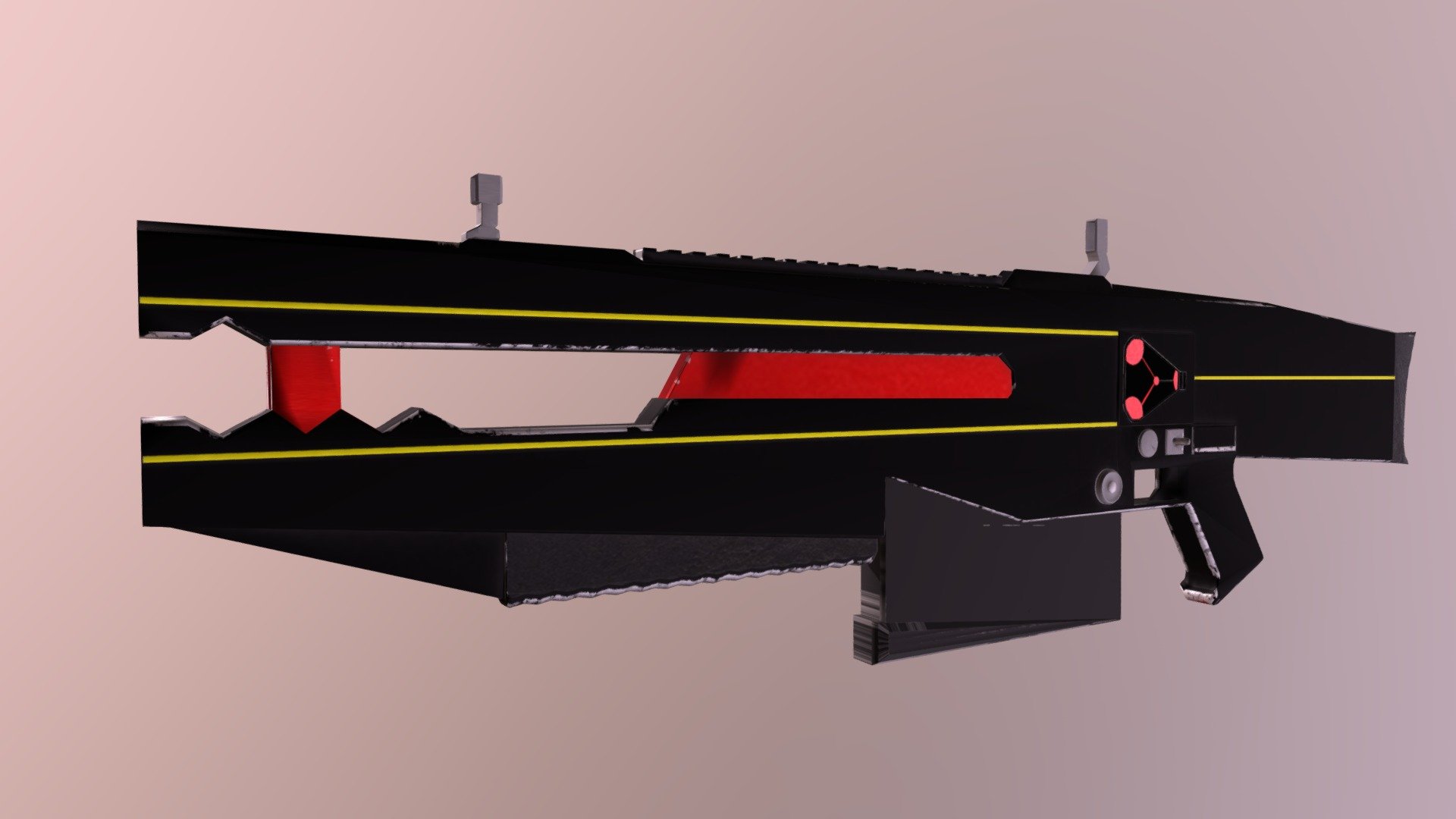 J-Tech - 1.21 Railgun (Gator Rifle) - 3D model by Harri Jones ...