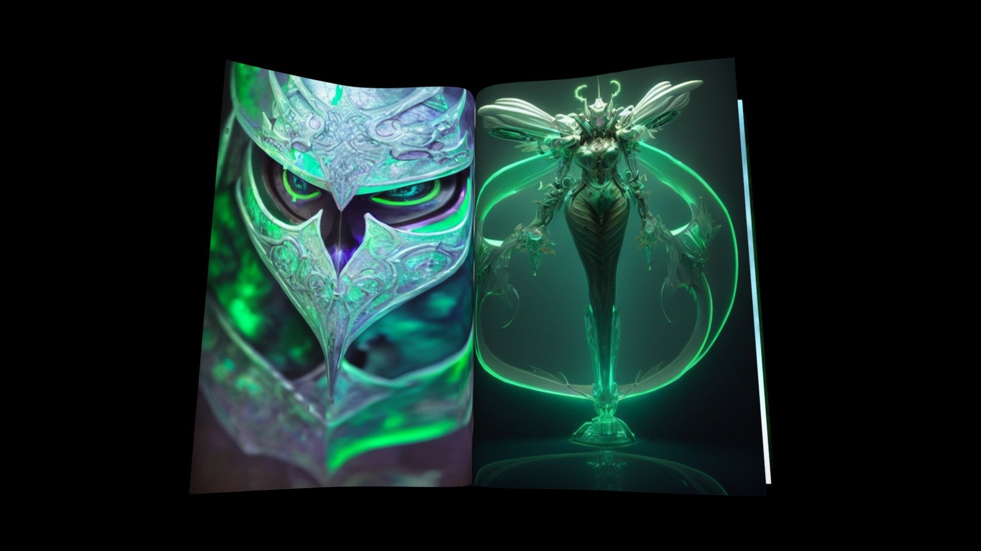 ArtBook MidJourney day 41 - Download Free 3D model by klrxyz [cb11012 ...