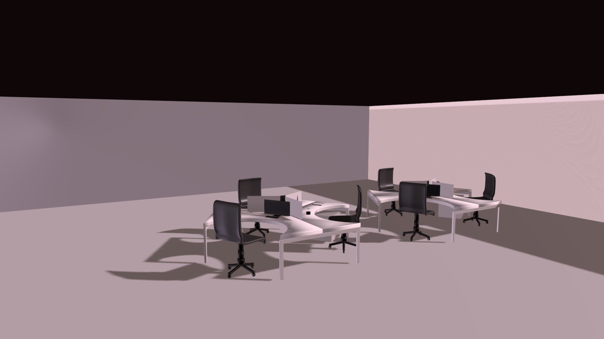 Office Blend - 3D model by Amdyoussef [cb11e04] - Sketchfab