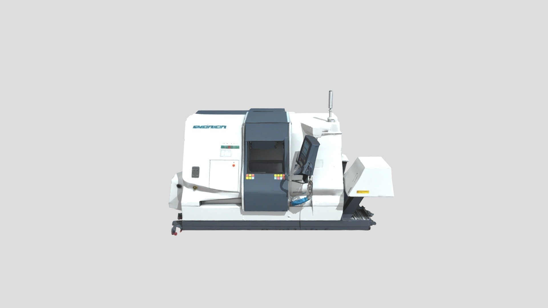 CNC Lathe Machine T250 - Download Free 3D model by oreshker [cb1330f ...