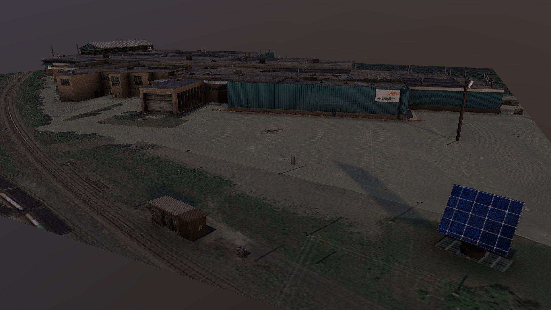 WS Building with emissive - Download Free 3D model by Martin Mikulić ...