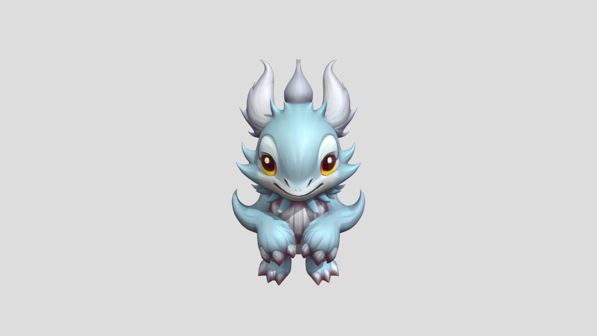 cute fantasy creature - 3D model by klrxyz [cb137bc] - Sketchfab