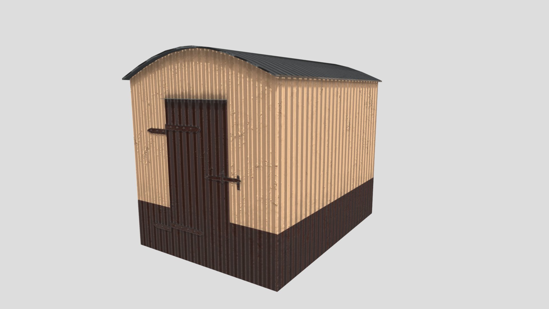 GWR Lamp Hut Cream/Brown - 3D model by GreatWesternWorks [cb13cc0 ...