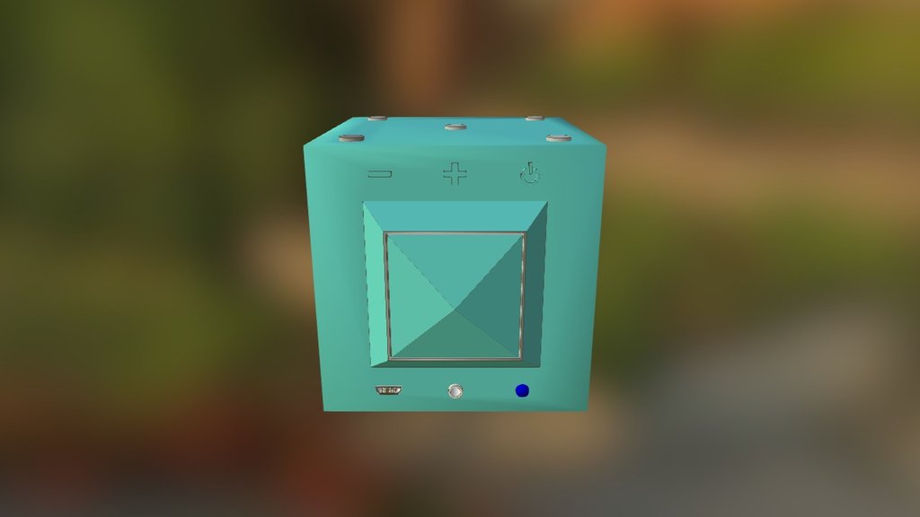 CubeLink Cyan - 3D model by wastednuke [cb16035] - Sketchfab