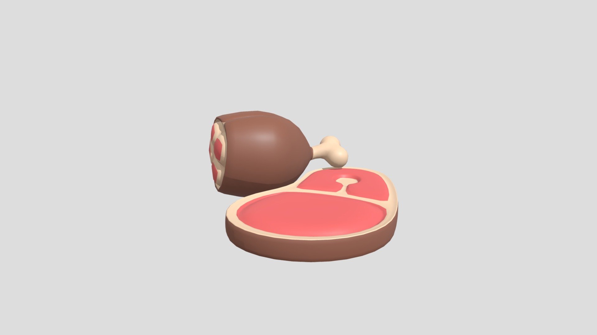 Meat - Download Free 3D model by sakuramoto [cb163ec] - Sketchfab