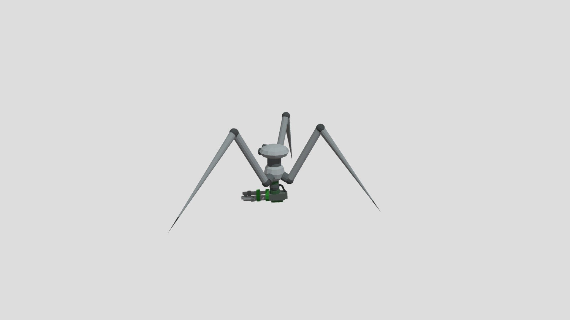 spider_turrent - Download Free 3D model by CCL (@CCL_Modles) [cb16ebe ...