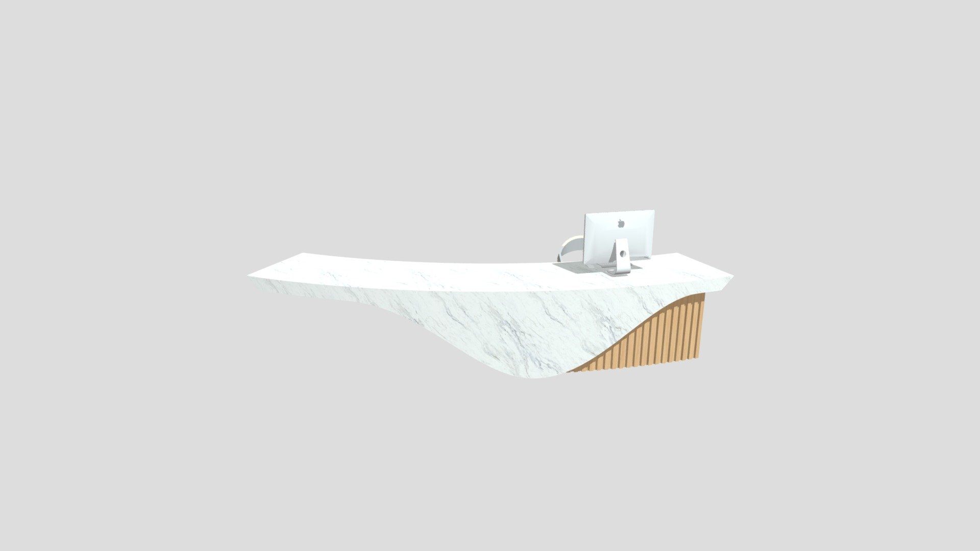 Reception Counter - 3D model by Alpha group (@mohamedwalied192 ...