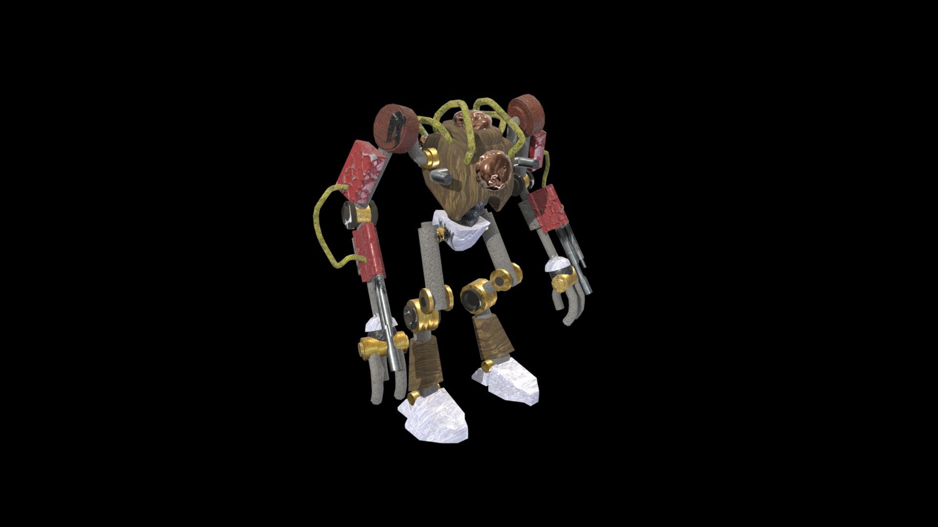 Nature Mecha - 3D model by Daniel McArdle (@noviceart) [cb19001 ...