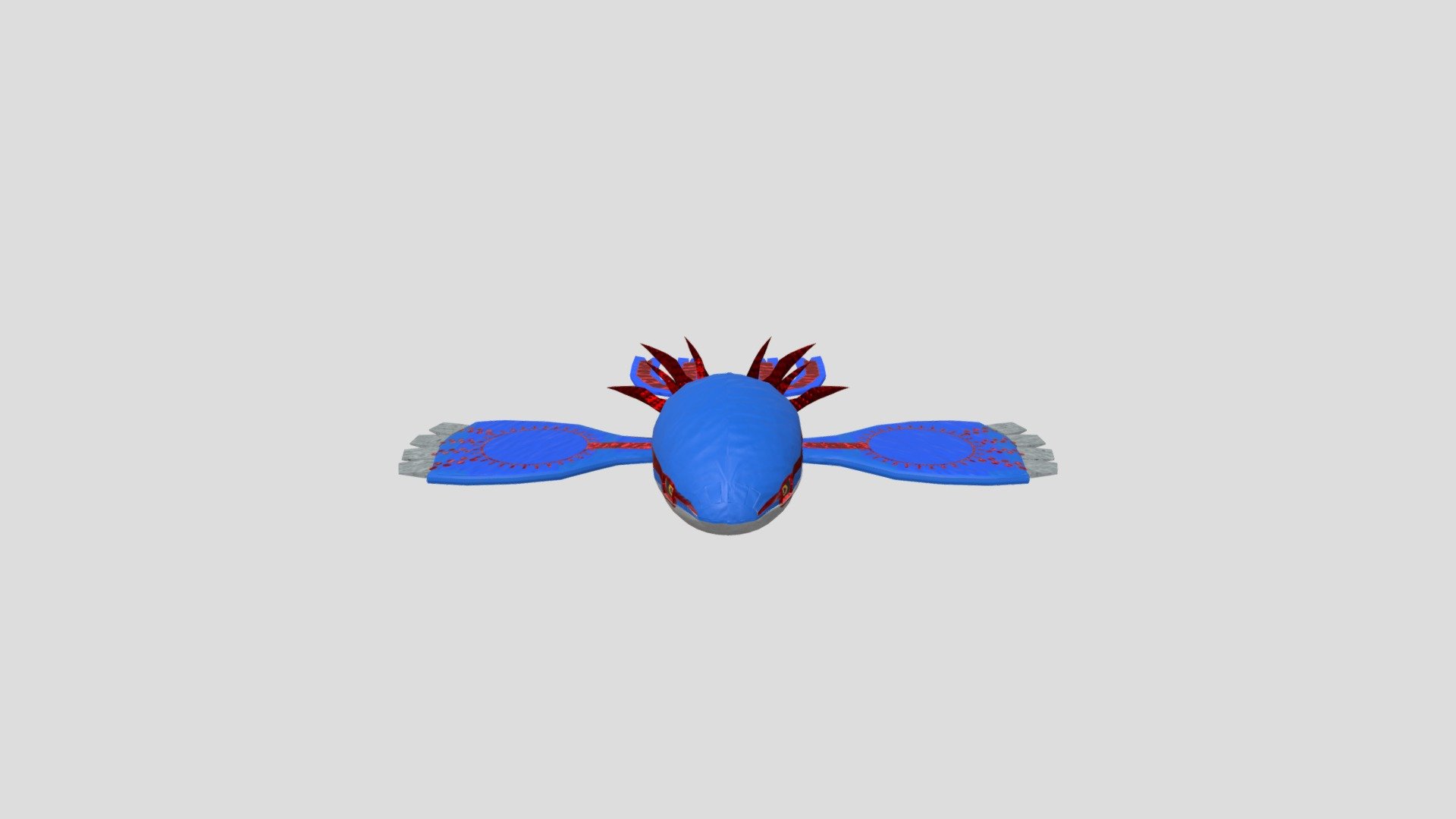 My Custom Kyogre - 3D model by DravenX_Design [cb1a08a] - Sketchfab