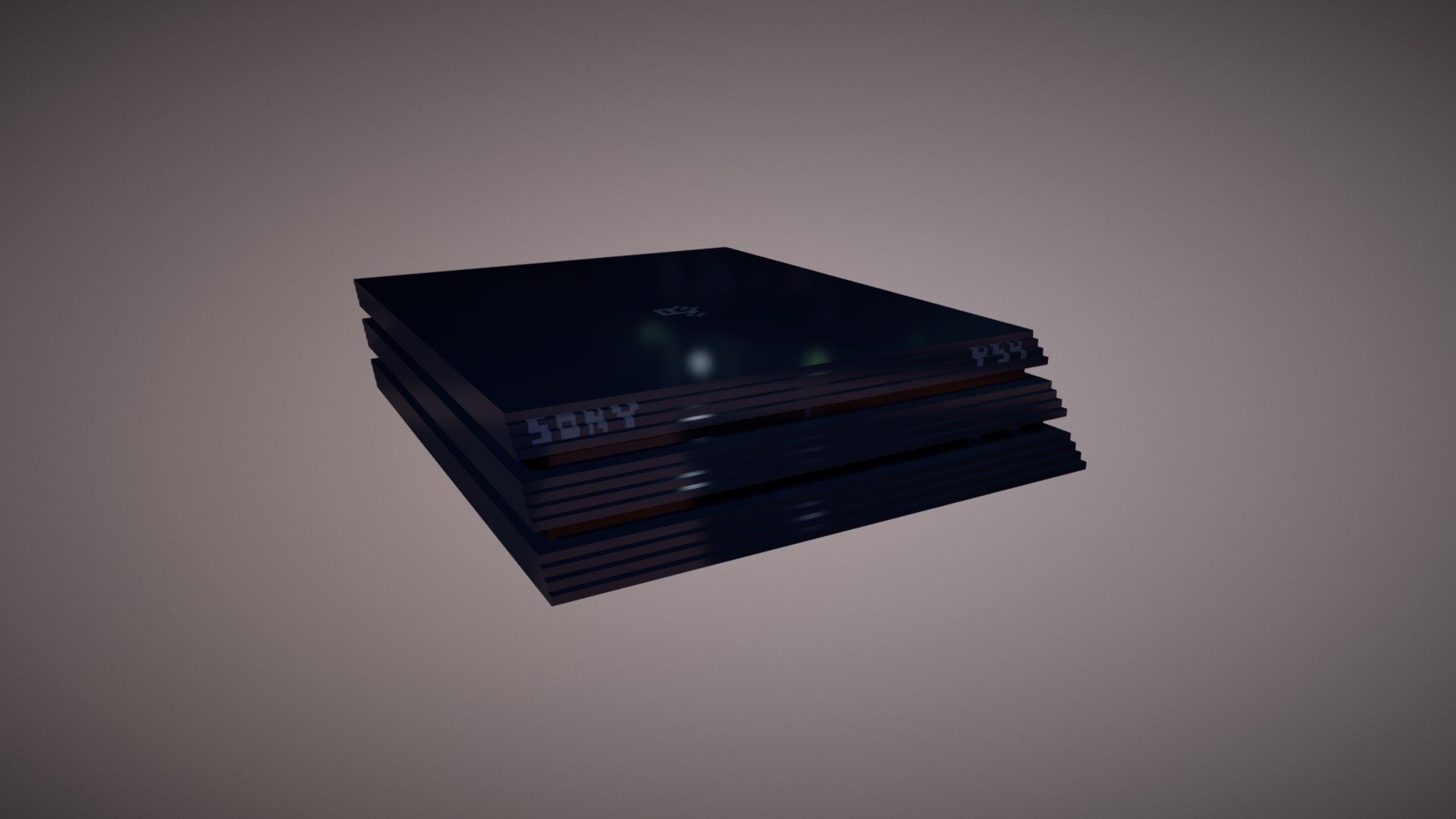 PS4 PRO - 3D model by MilkasaYano [cb1a13c] - Sketchfab