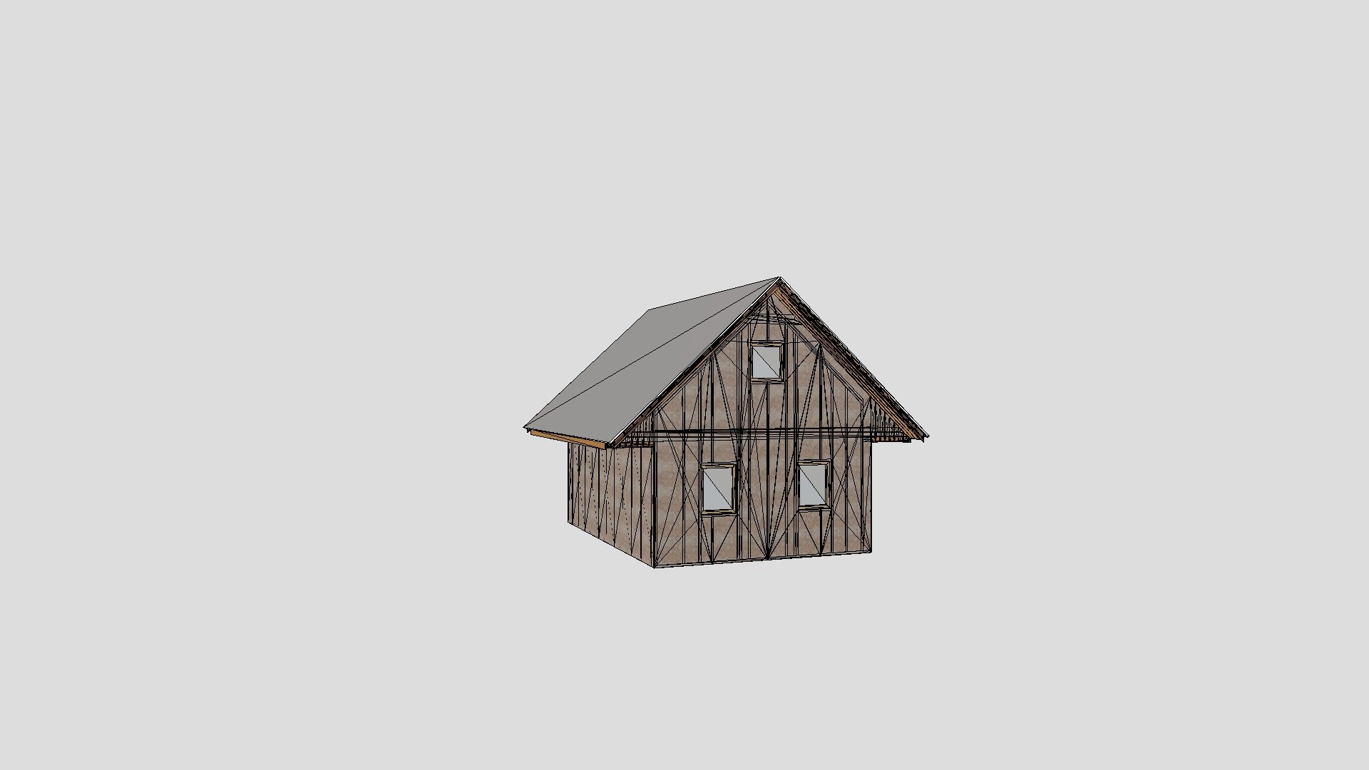 chata 7x5.xml - 3D model by rodak [cb1a757] - Sketchfab