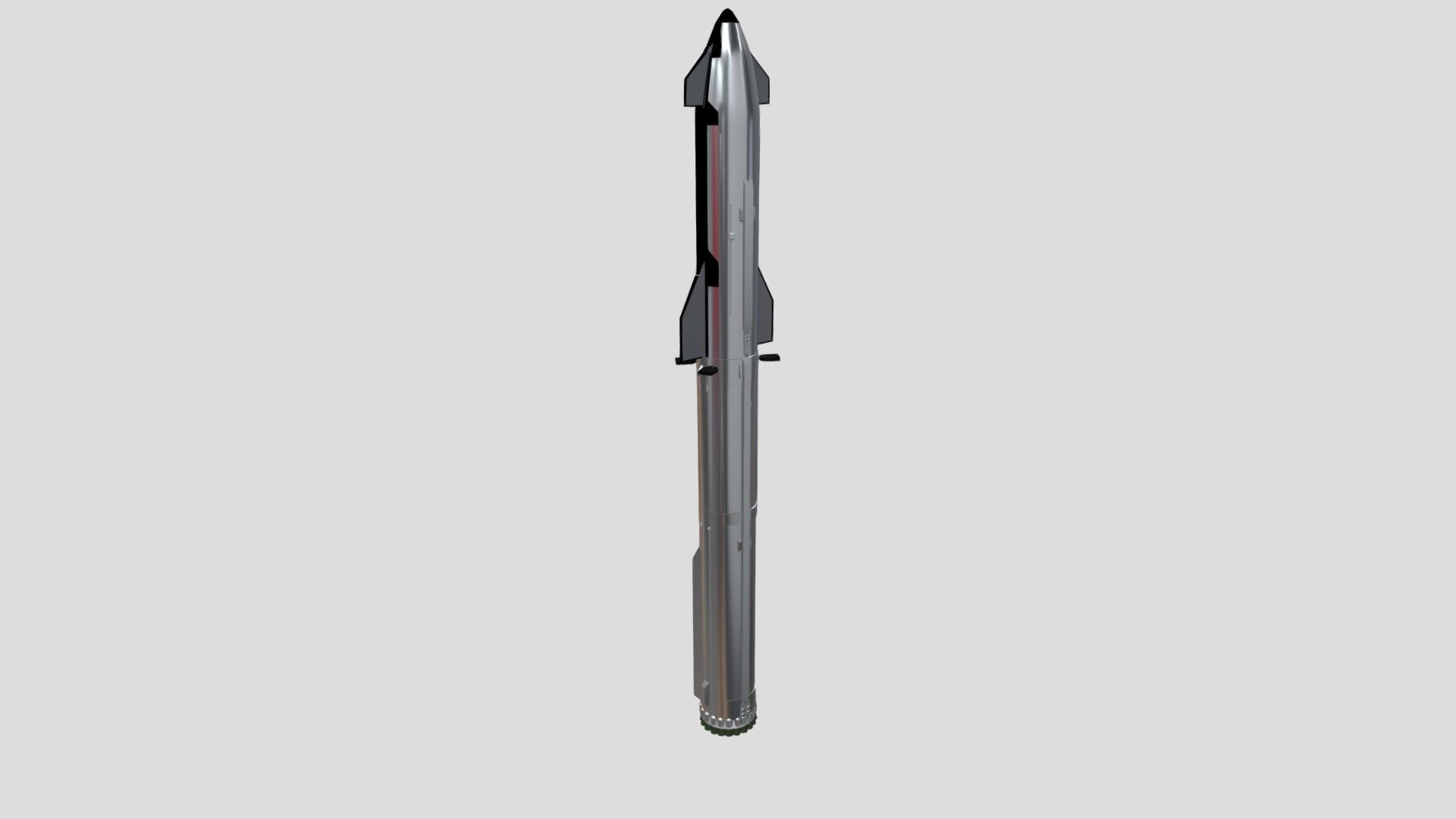 SpaceX Starship SN24 Superheavy BN7 - Download Free 3D model by ...