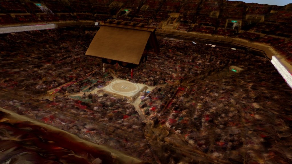 ryogoku kokugikan - 3D model by yuichi hayakawa (@yshaya) [cb1b923 ...