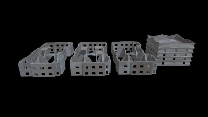 Abandoned-building 3D models - Sketchfab