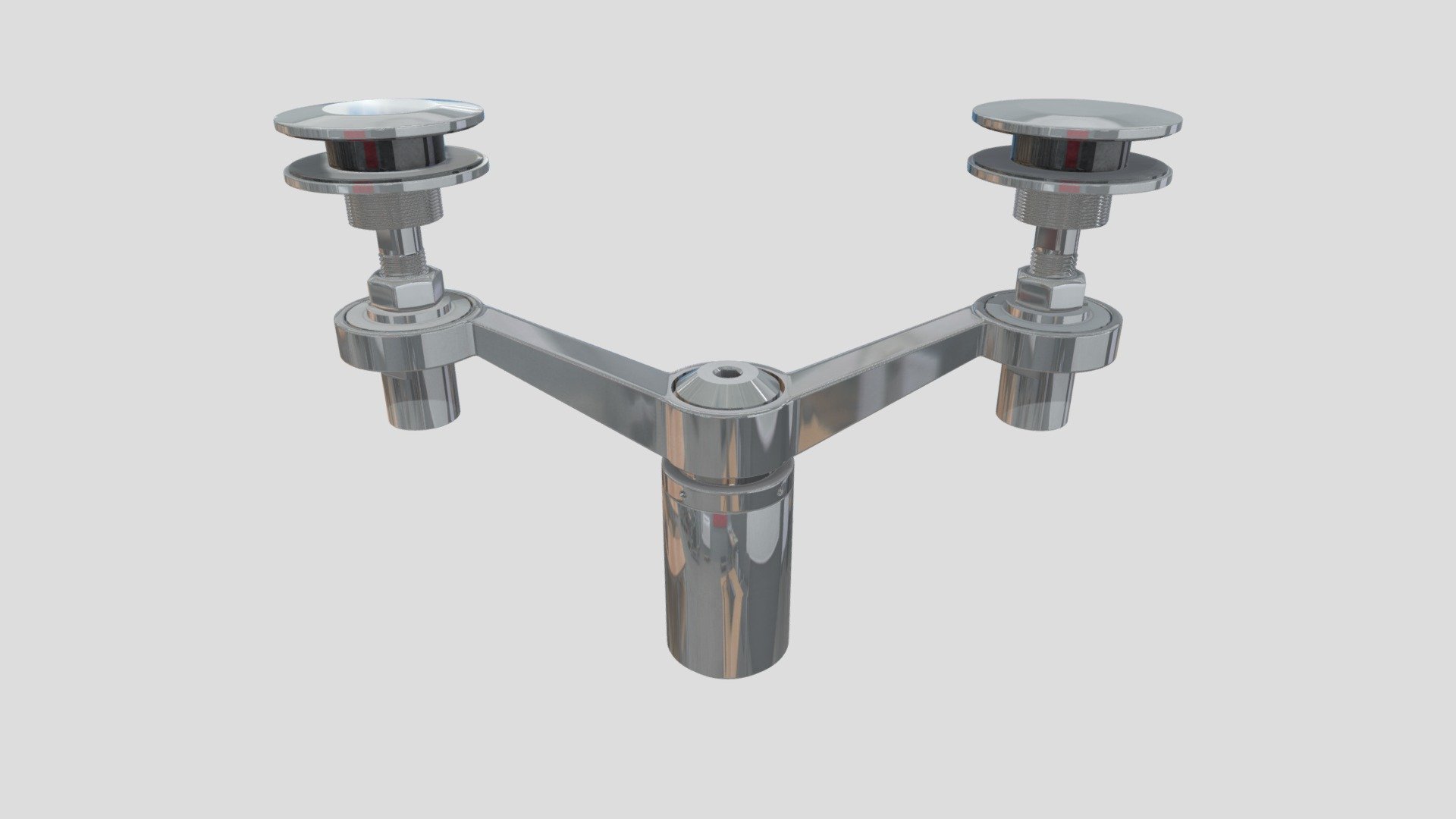 Spider for rutel 2-blade 180°gr. - 3D model by zs_design [cb1d01c ...
