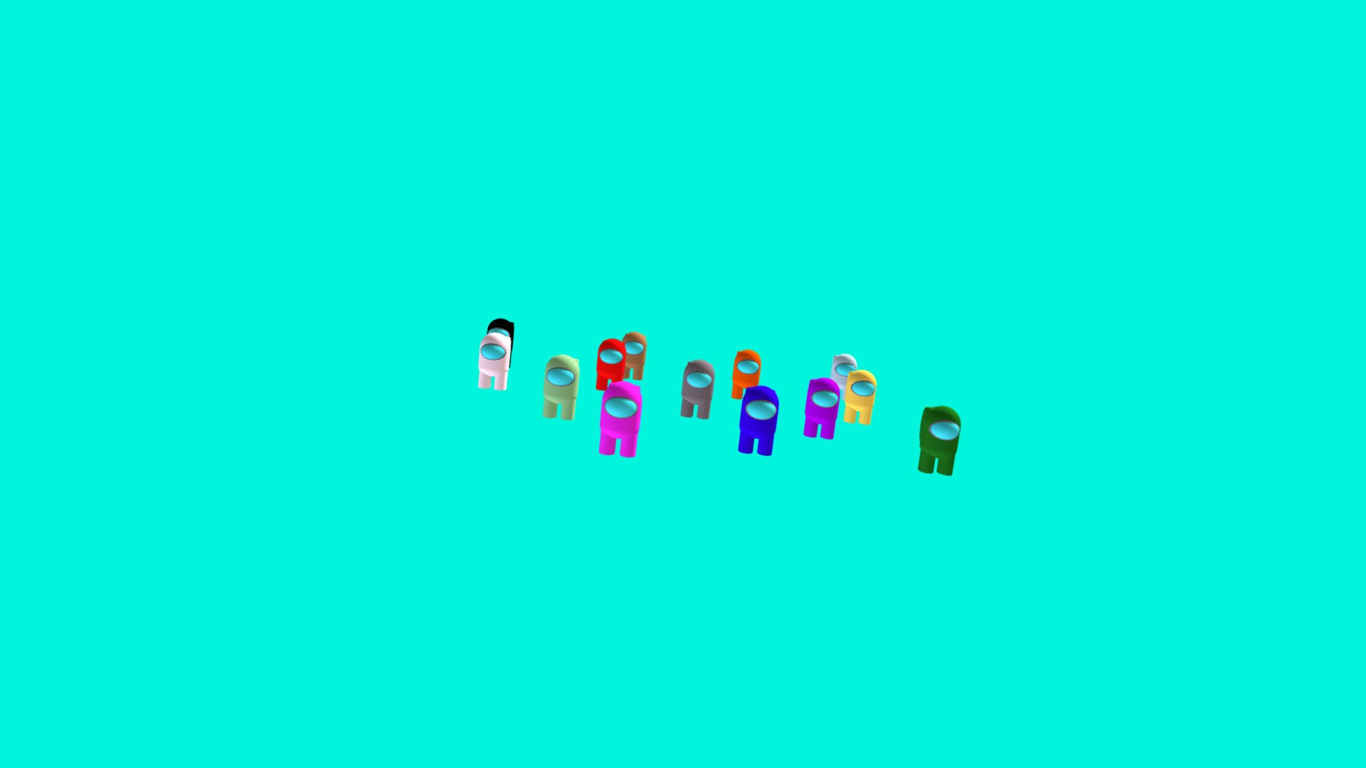 Among us character color pack. - Buy Royalty Free 3D model by Dr. Heinz ...