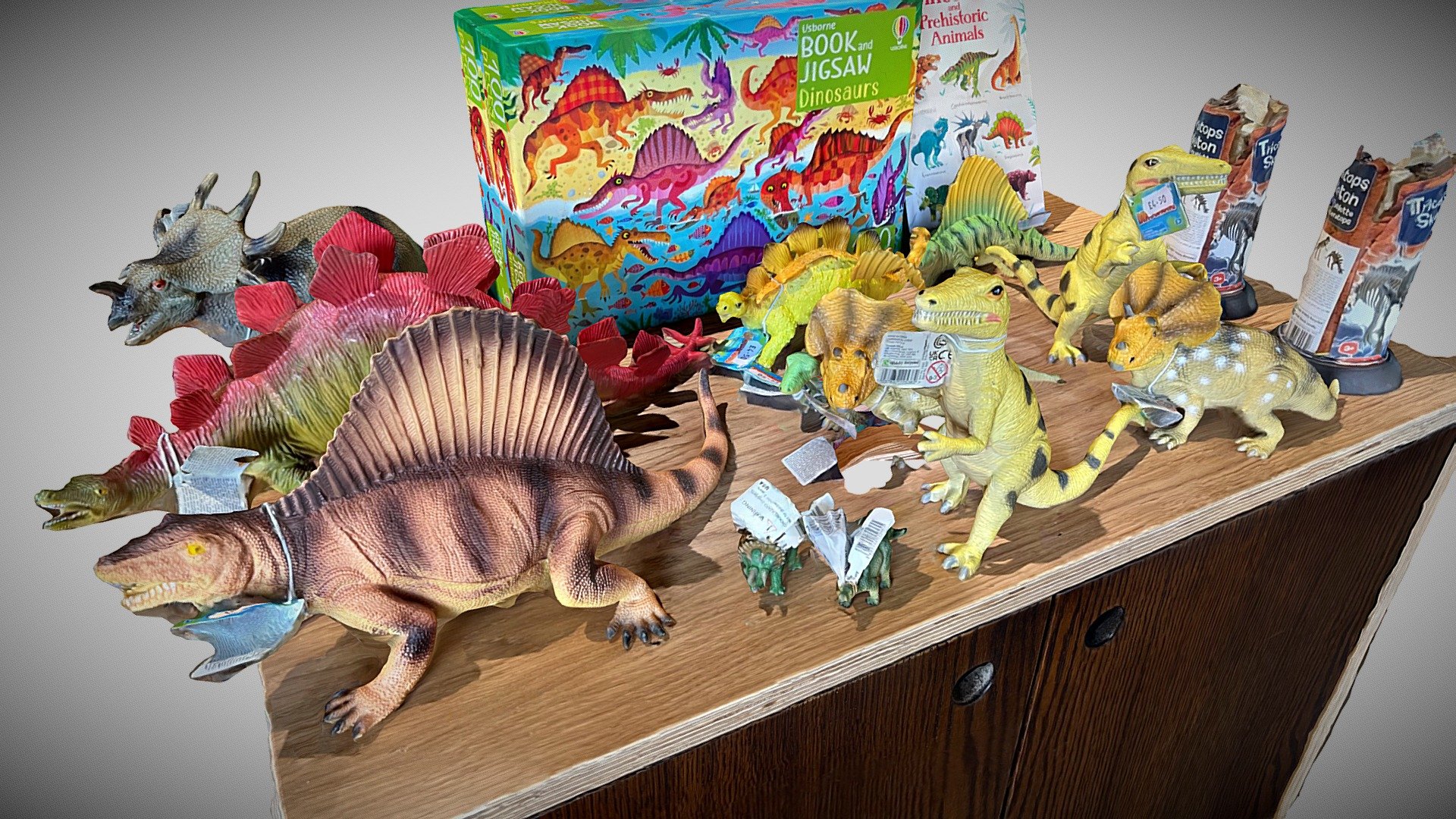 Dinosaur models Warwick museum photogrammetry - Buy Royalty Free 3D ...