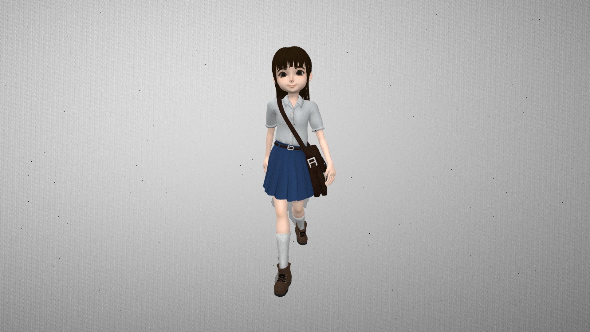 Female model (made by Blender) - 3D model by chongpuinee45 [cb219c0 ...