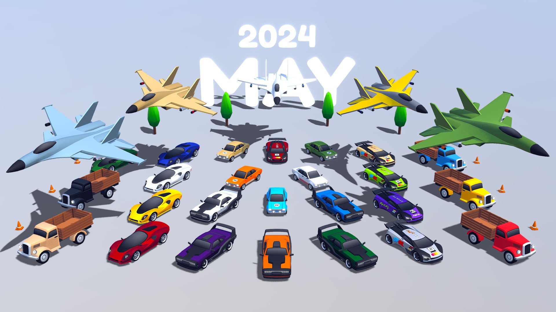 MAY 2024: Arcade Ultimate Pack - 3D model by Mena (@MenaStudios ...