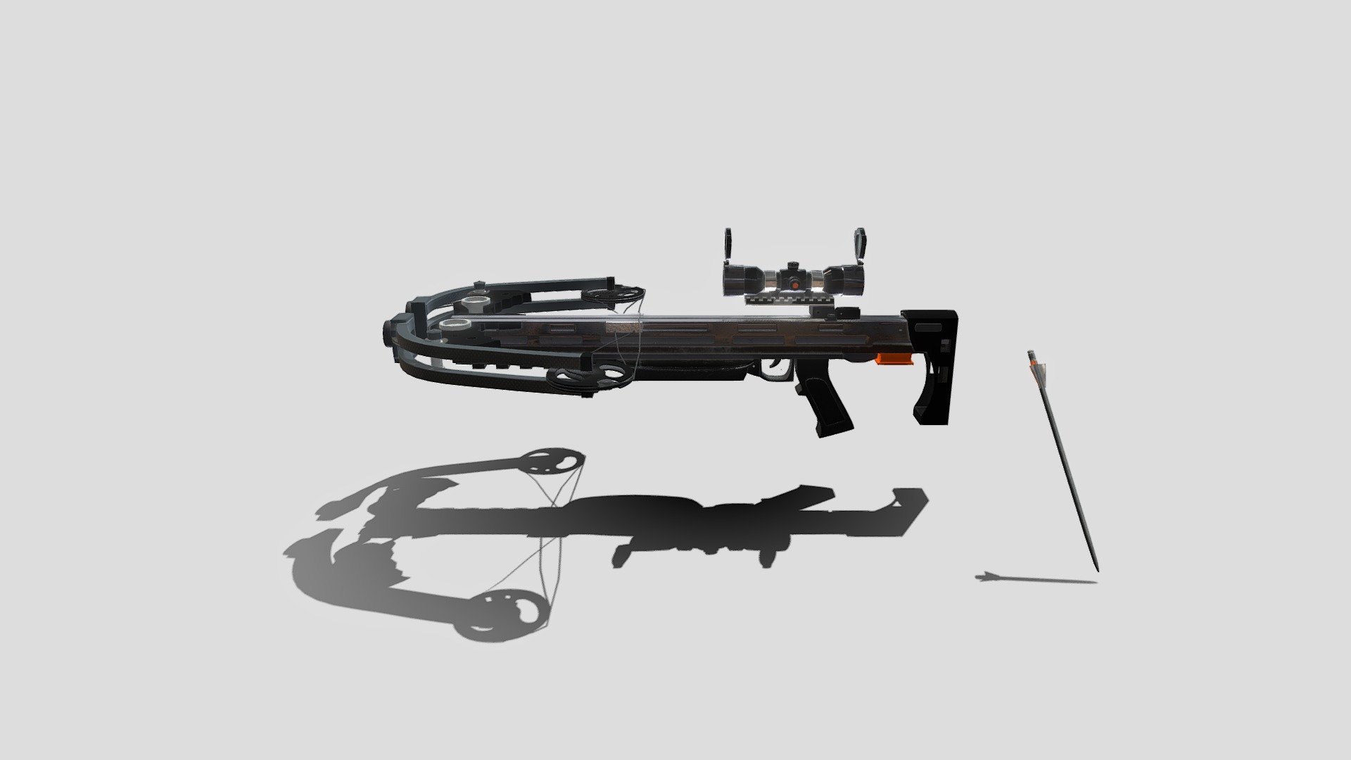 Crossbow Game Ready - 3D model by charith945 [cb24f4f] - Sketchfab