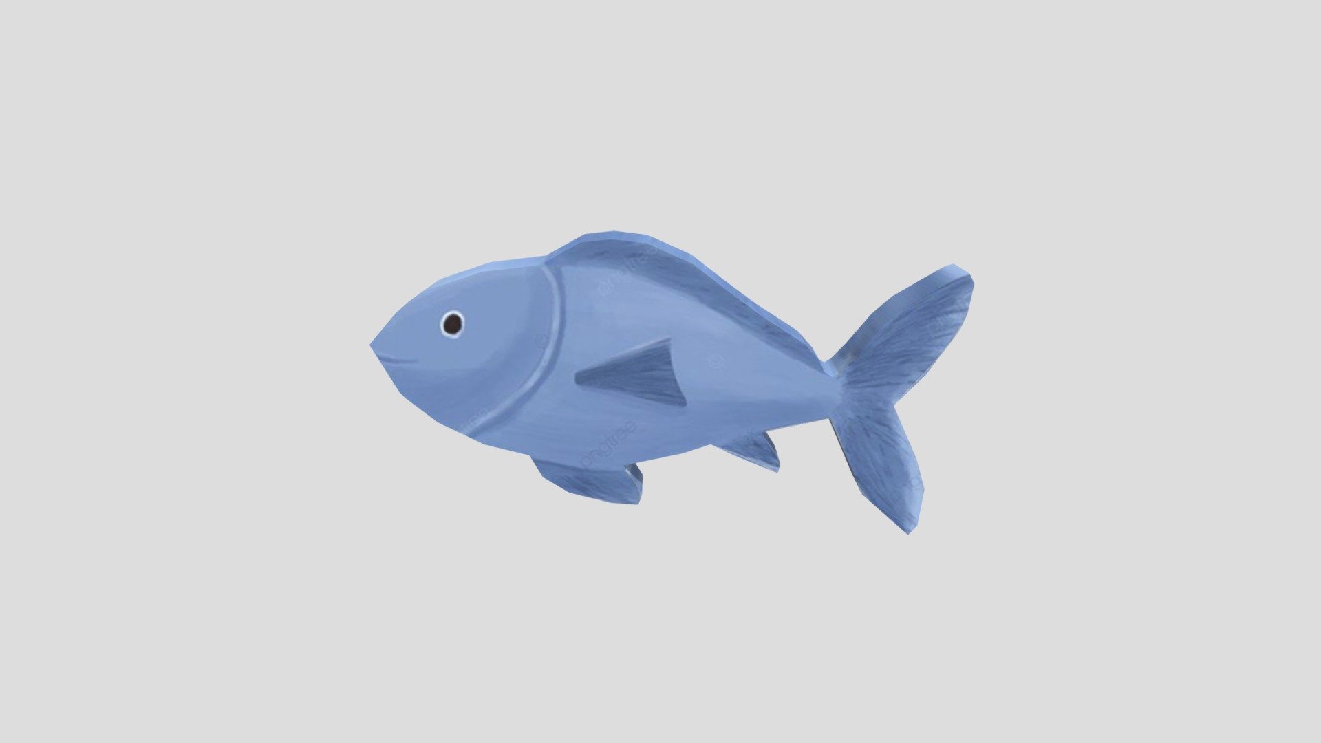 FISH BLUE 3D - Download Free 3D model by Tsani Shofiah Nurazizah ...