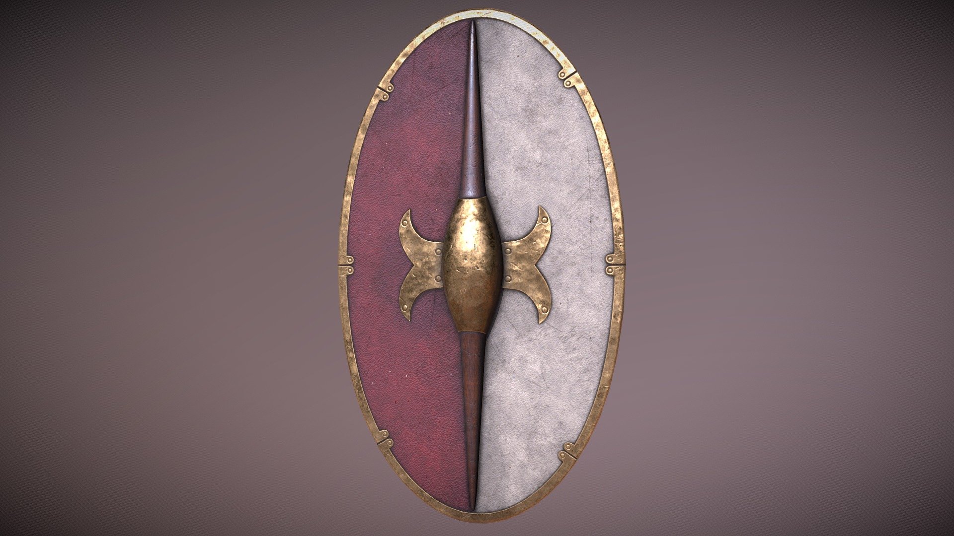 Carthaginian Heavy Thureos - 3D model by Garrettich [cb25800] - Sketchfab