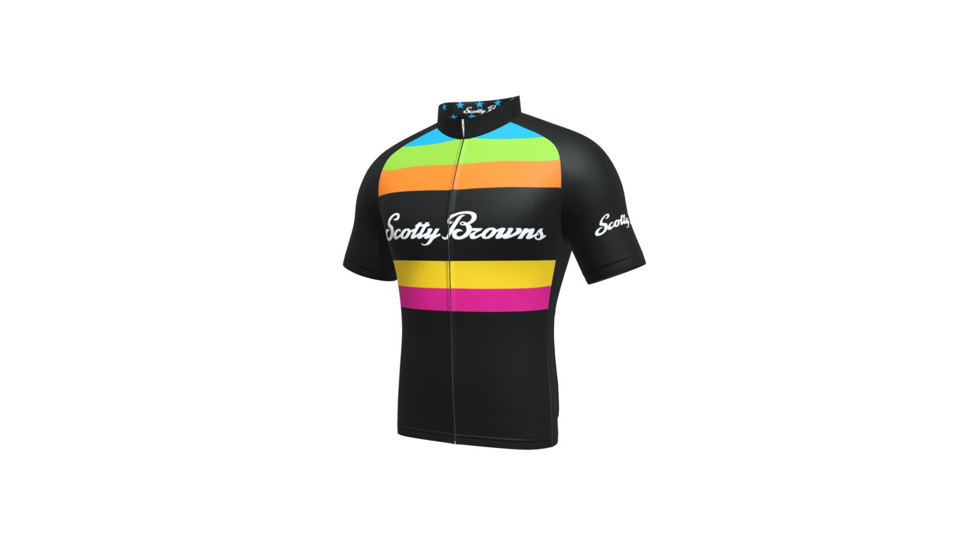 Scotty Browns Icon Stripes Jersey - Download Free 3D model by Tineli ...