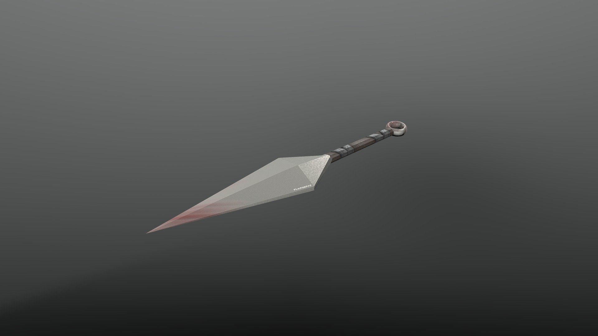 Kunai - 3D model by Alex (@alexalessi) [cb26304] - Sketchfab