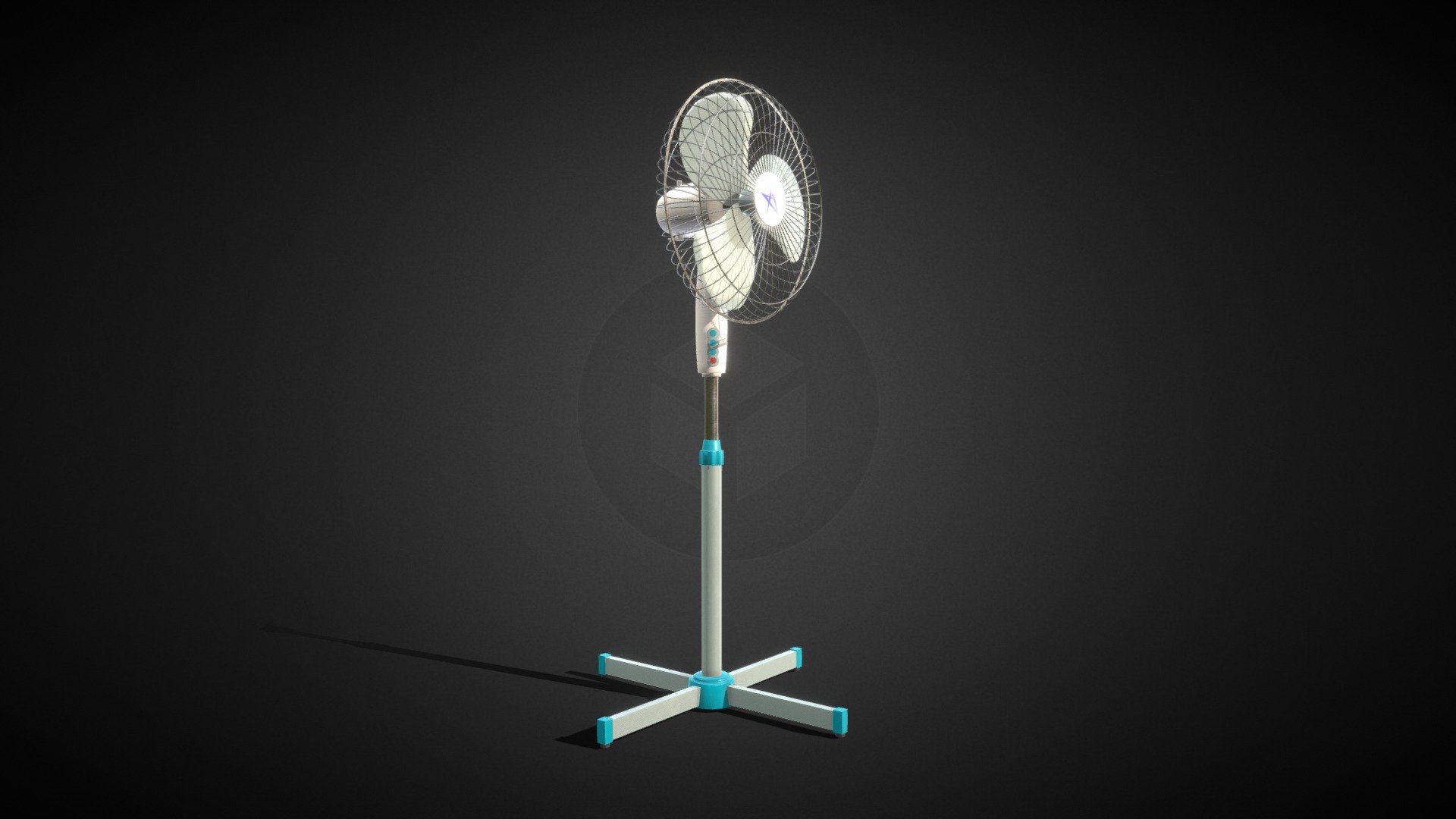 Standing fan - Buy Royalty Free 3D model by alixor22 [cb26aed ...