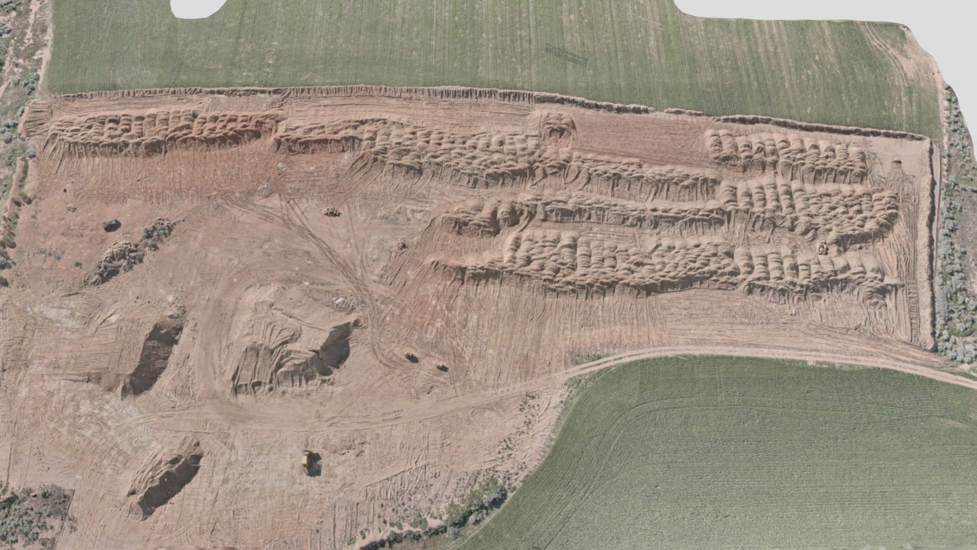 Goatcher Gravel Pit 08/21 Simplified 3DMesh - 3D model by Justin Hood ...