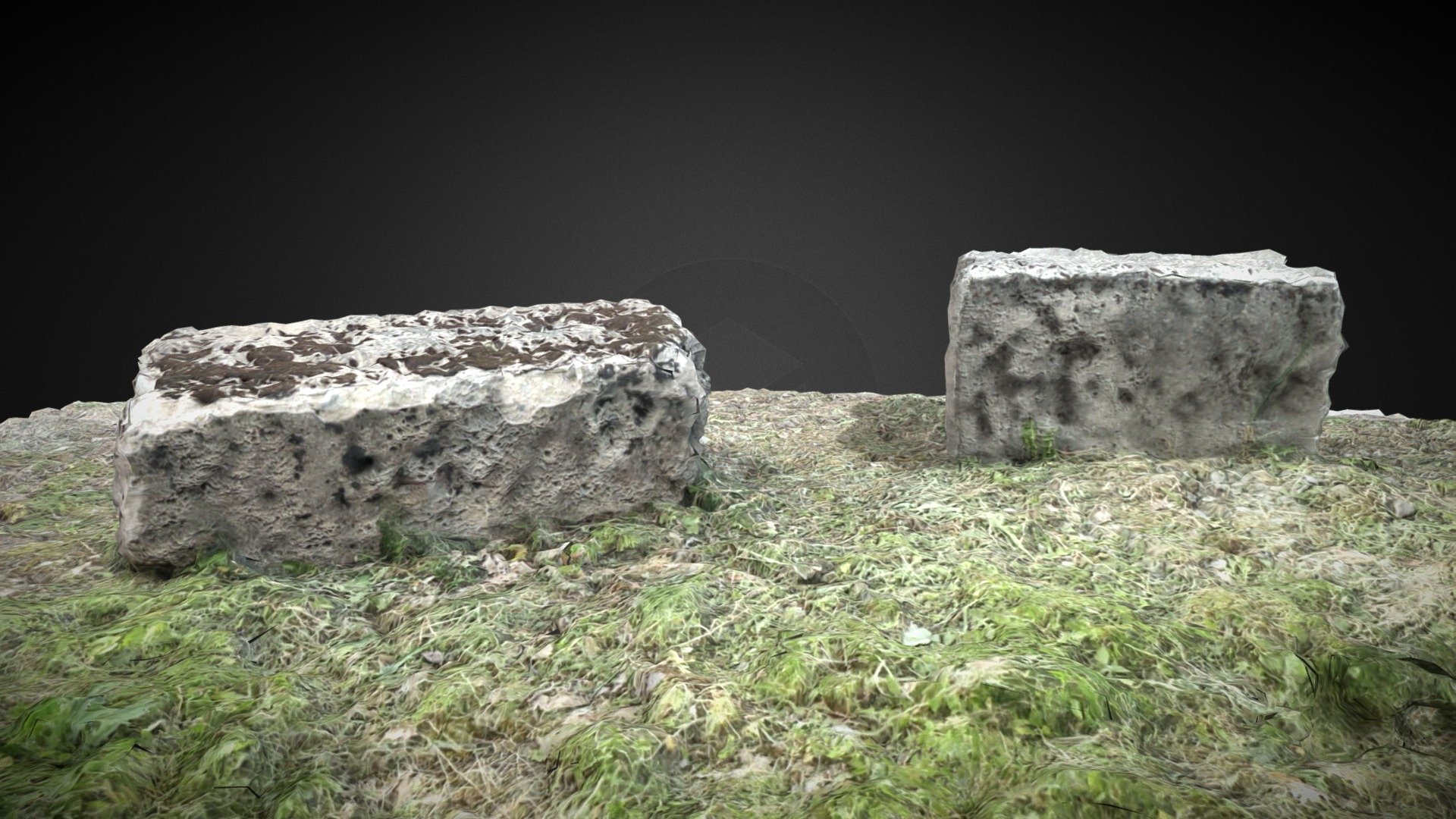 Concrete Blocks - Download Free 3D model by kj3987 [cb2a99f] - Sketchfab