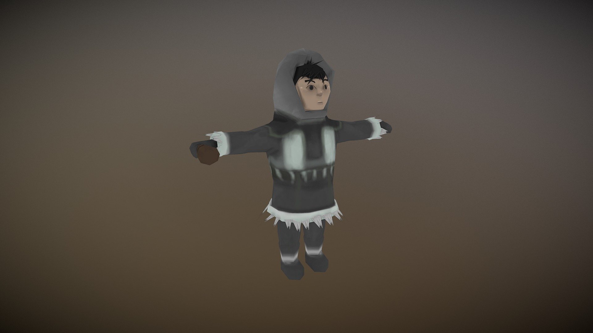 Eskimo character - 3D model by joshyanim [cb2b36a] - Sketchfab