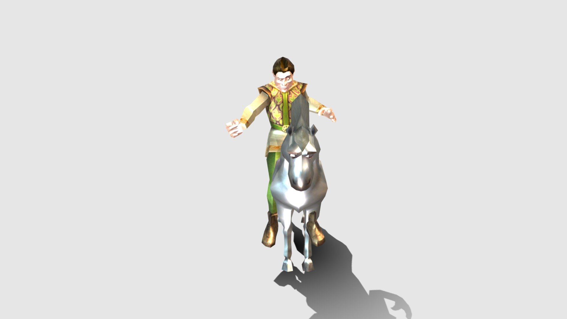 Shrek_(Human)_Animated_From_Shrek_2_PC_Game_3m - Download Free 3D model ...
