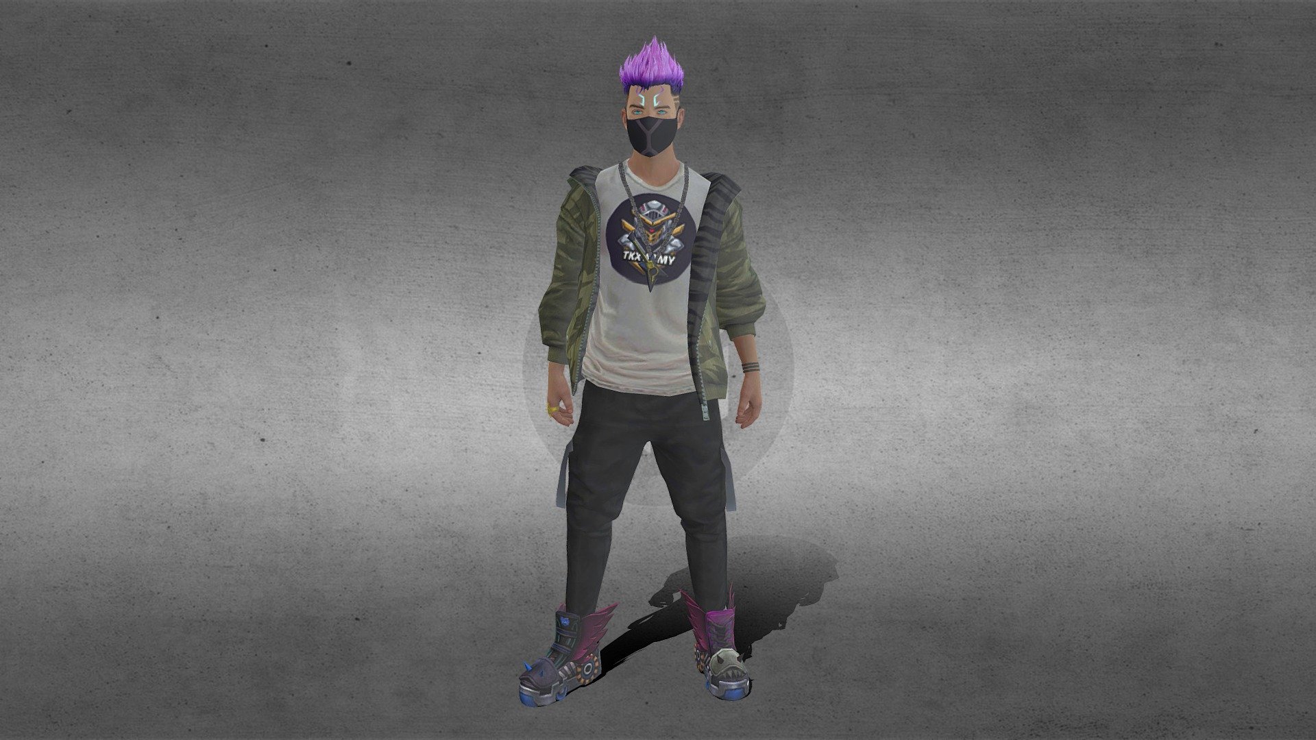 Break Dancer Full Bundle_Free Fire - Download Free 3D model by BrOkiE ...