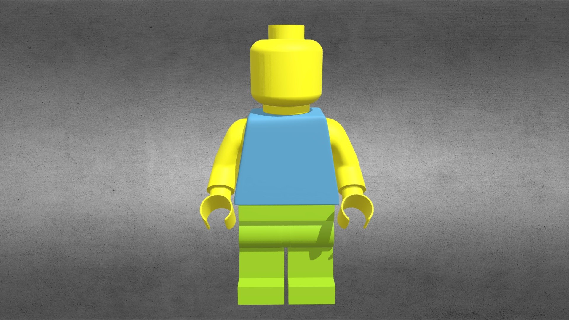 Lego Noob - Download Free 3D model by YourBoy (@YbTg) [cb2e08e] - Sketchfab