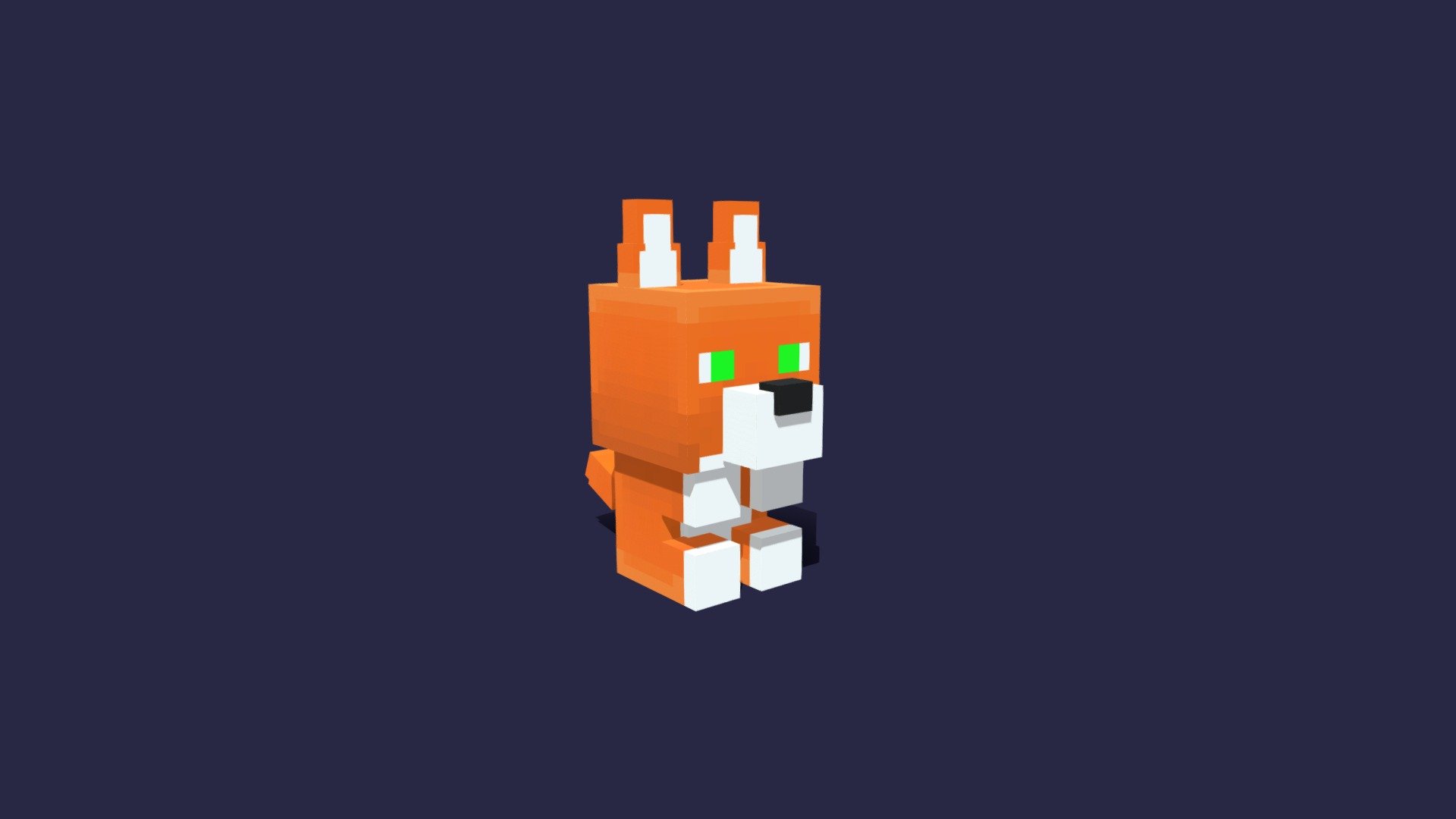 fox - 3D model by 3B STUDIO (@3BStudioMC) [cb2e728] - Sketchfab