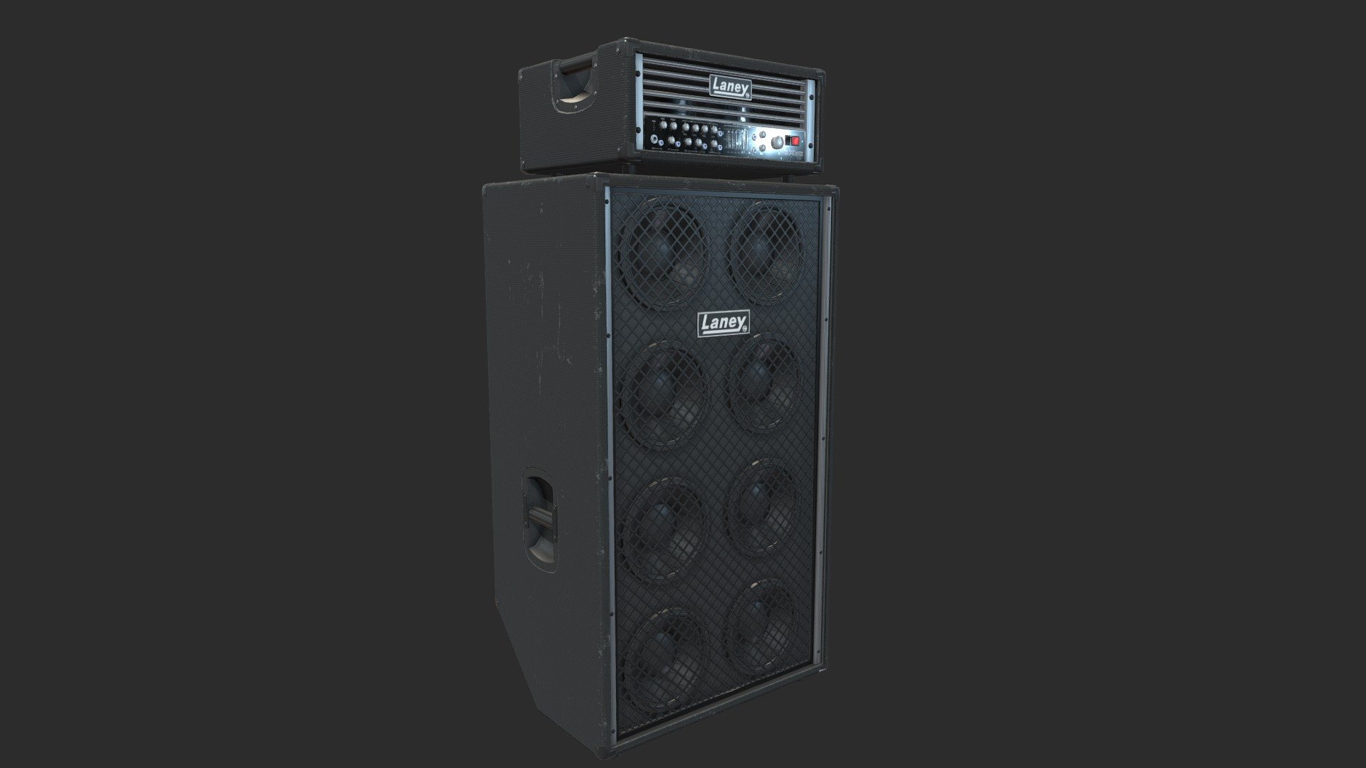 Bass AMP Laney - 3D model by Maho_Itz [cb2f379] - Sketchfab