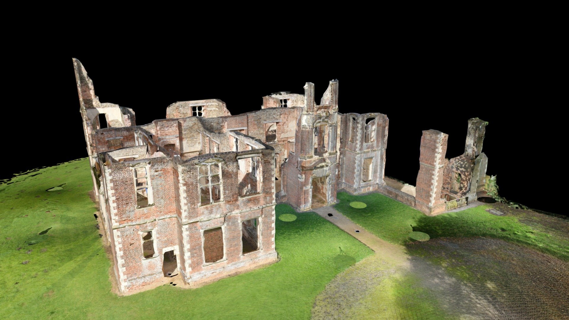 Houghton House (Existing) - 3D Point Cloud - 3D model by SIAD Studio ...