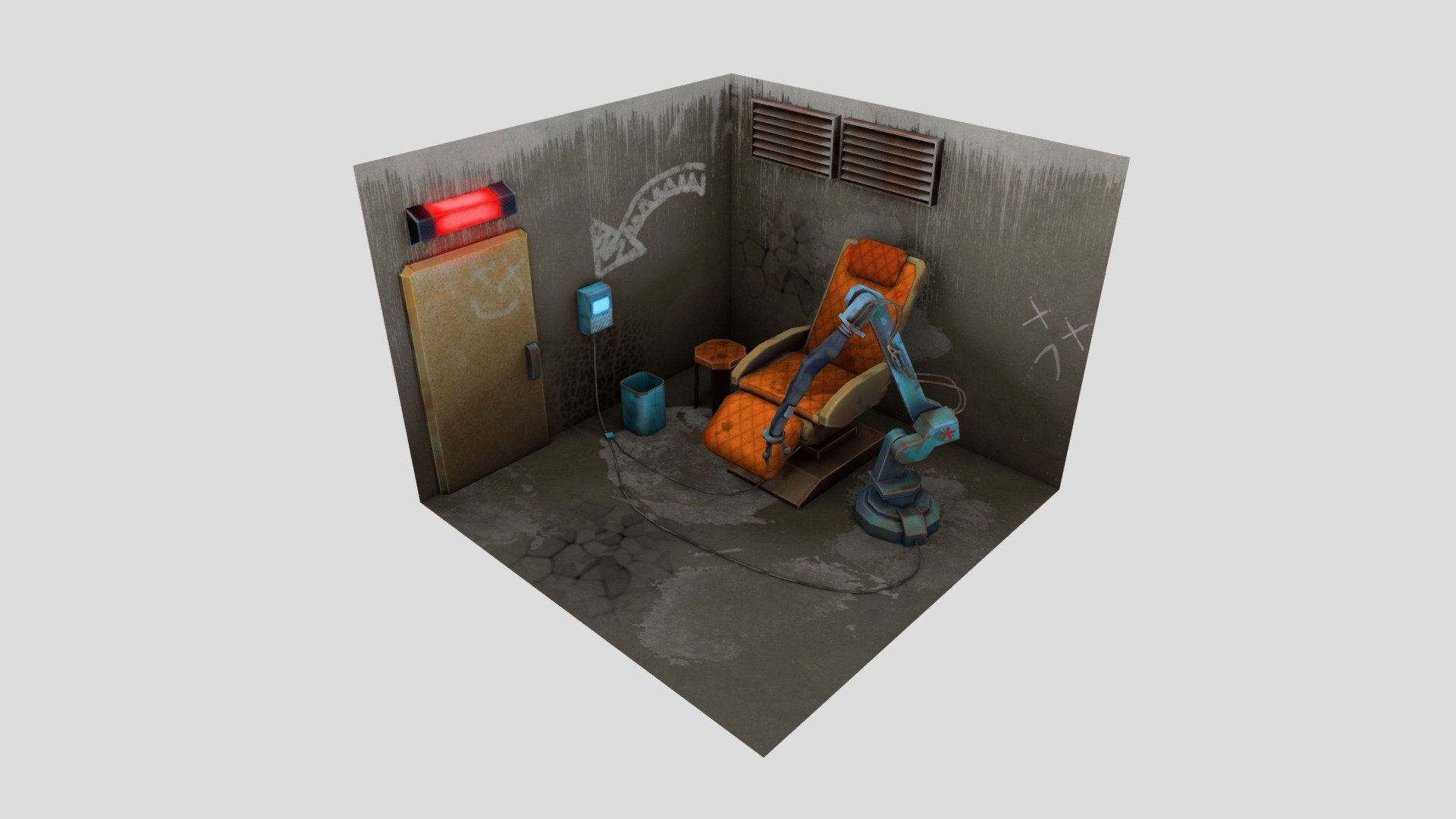 Clinic - 3D model by Ricky Lyu (@2676604594) [cb33680] - Sketchfab