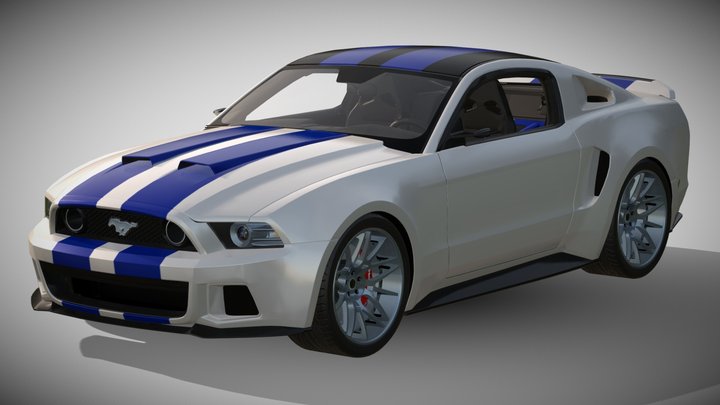 Ford-mustang 3D models - Sketchfab