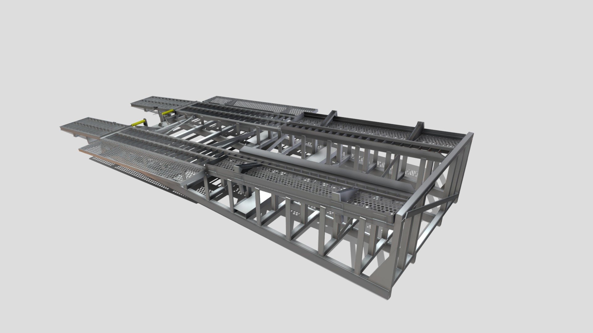 DURAPAN® ENGINEERED & RATED STEEL TRUCK RAMP - 3D model by DURAPAN® USA ...
