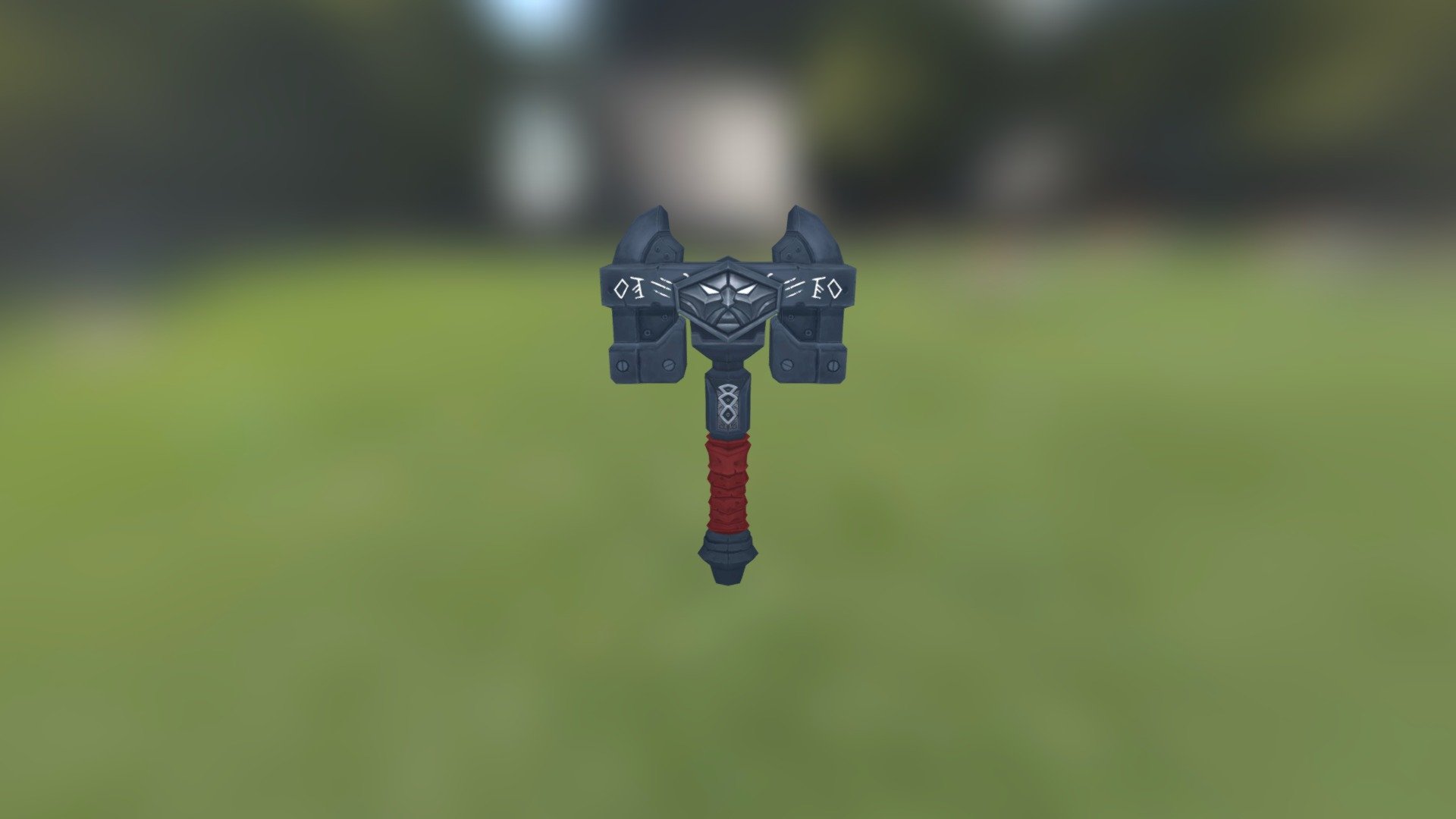 Handpainted Mace - Test - 3D model by JubbyJub [cb3558b] - Sketchfab