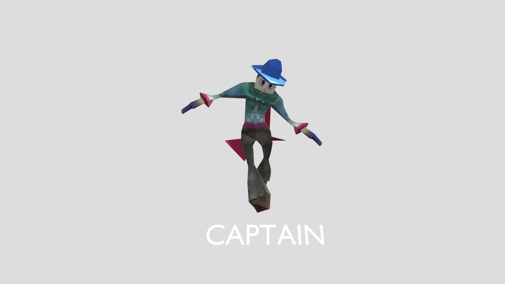 CAPTAIN - 3D model by Randy_Aguilar [cb360c7] - Sketchfab