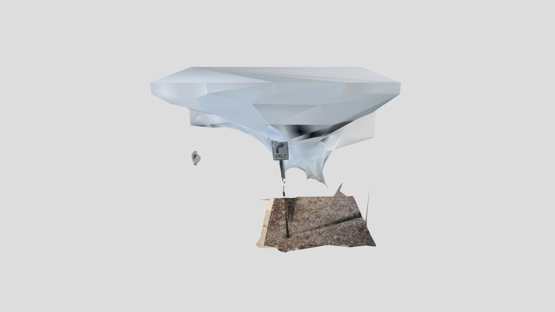 Defunct Street Sign - Download Free 3D model by Kaliadder [cb364f6 ...