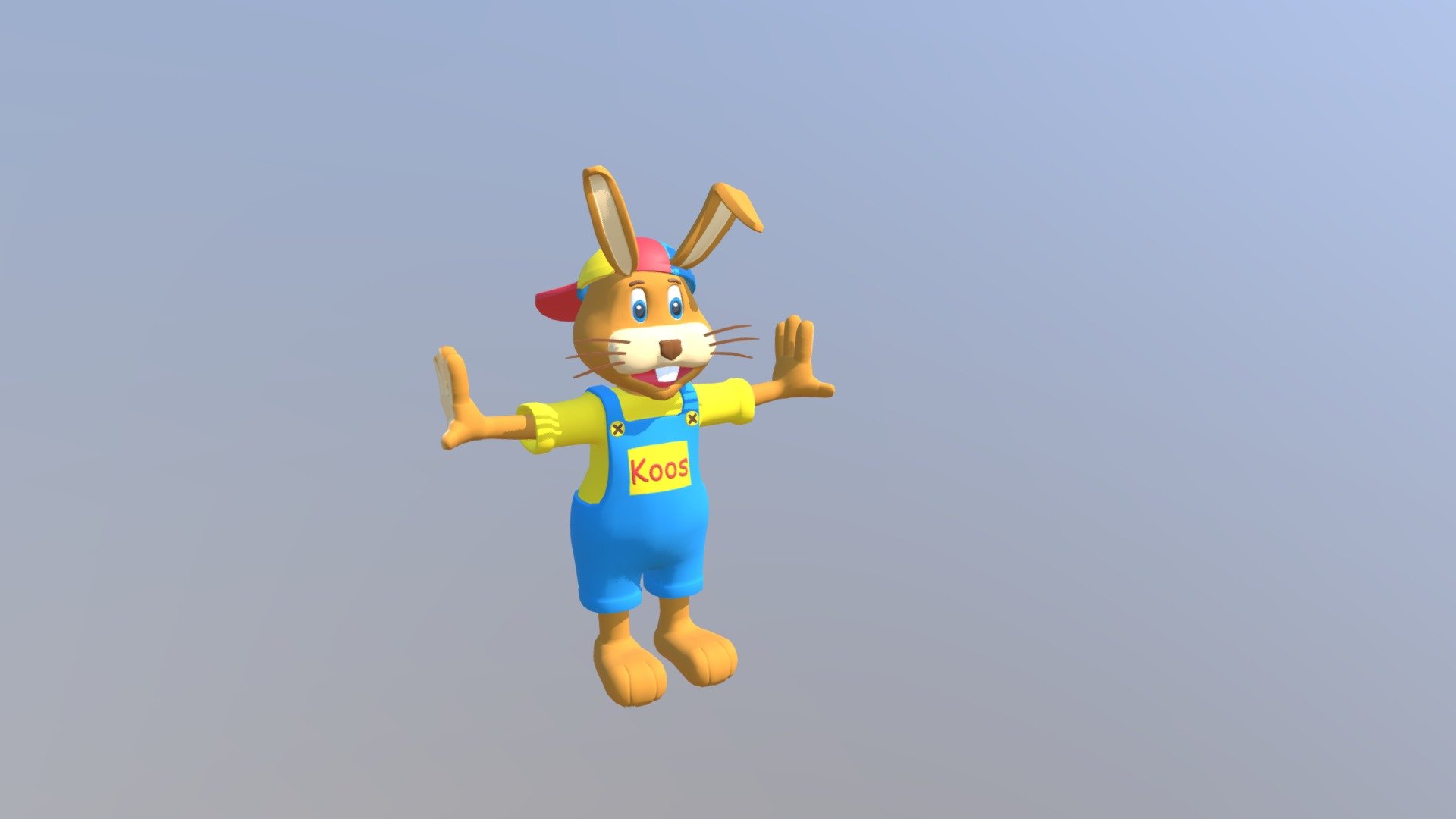 Koos konijn - 3D model by datbarry [cb365d0] - Sketchfab