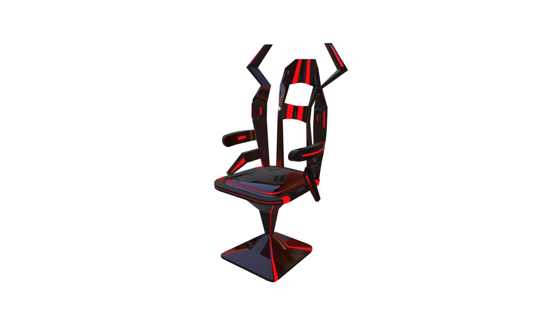 Sci- Fi Chair#2 - 3D model by RVTNFT [cb37a66] - Sketchfab